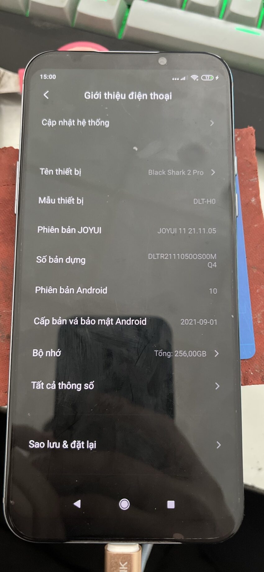 Black Shark 2 Pro Nạp Tiếng Việt - DLT-A0 Convert Global Không Cần Unlock Bootloader ...